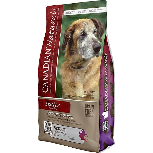 Canadian Naturals Red Meat Senior 24lb | SCK – Sturgeon County Kennels Ltd